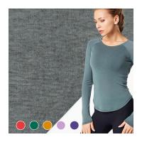 China 70% Polyester 30% Rayon Jersey Fabric 180CM Width 130GSM Weight for T-Shirt Manufacturing for sale