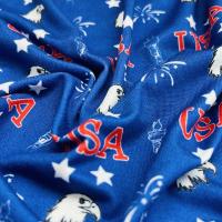 China Custom Printed 160GSM Polyester Spandex Fabric 59/61