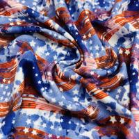 China Custom Printed 160GSM Polyester Spandex Fabric 59/61
