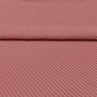 China Eco-Friendly 3x3 Waffle Fabric 275 GSM with 58.8% Organic Cotton for Women's Apparel for sale