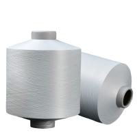 China 50D/24F Cationic Polyester Spun Yarn for Woven Spandex Fabric - 1000KGS MOQ for sale