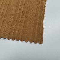 China FM-12301 Cotton Rayon Knitted Rib Fabric 245 GSM 58/60 Inch for Garment Manufacturing for sale