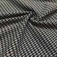 China 260 GSM Knit Jacquard Fabric 75% Polyester 22% Rayon 3% Spandex for Suits and Apparel for sale