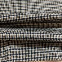 China 70% Poly 25% Rayon 5% Spandex Check Knit Jacquard Fabric 260 GSM 60/62