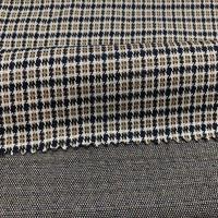 China 70% Poly 25% Rayon 5% Spandex Check Knit Jacquard Fabric 260 GSM 60/62