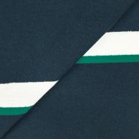 China Custom Stripe Pique Fabric 185CM Width 195GSM Weight for Fashion Dress Garment Manufacturing for sale