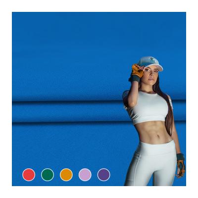 China Custom Micro Polyester Spandex Swimwear Fabric 84/16 Blend 215-220 GSM 57-59 Inch Width for sale