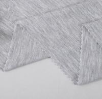 China Organic Bamboo Cotton Spandex Fleece Fabric 170gsm 175cm Width for Garment Manufacturing for sale