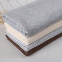 China Organic Bamboo Cotton Spandex Fleece Fabric 170gsm 175cm Width for Garment Manufacturing for sale