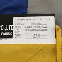 China Bamboo Knitting Fabric 180-220 GSM for T-Shirts and Polo Shirts - Custom Jersey, Pique, Rib, Terry Varieties for sale
