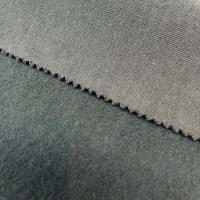 China Heavy CVC Fleece Fabric 80 Cotton 20 Polyester 320GSM 80/82 Inch Width Hoodie Knitting Material for sale