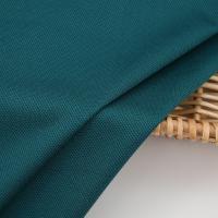 China CVC TC Stripe Pique Sports Fabric 165cm Width 180GSM Weight 95% Polyester 5% Spandex Material for sale