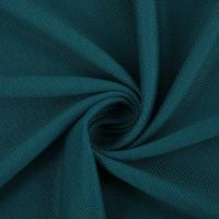 China CVC TC Stripe Pique Sports Fabric 165cm Width 180GSM Weight 95% Polyester 5% Spandex Material for sale