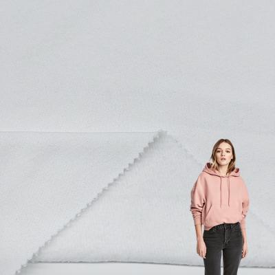China TC Terry Fleece Fabric 187cm Width 260GSM Weight - 77% Polyester 23% Cotton for Hoodies and Apparel for sale