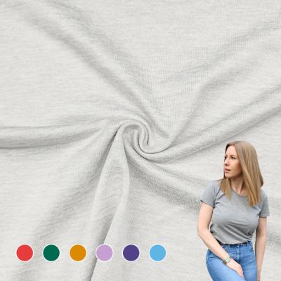 China Jersey Knit Fabric 94% Polyester 6% Spandex 190 GSM 61/63 Inch Width for Garment Manufacturing for sale