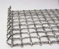 China 304 316 Stainless steel vibrating screen mesh crimped for sale