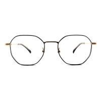 China Titanium Square Eyewear Frames , Unisex Lightweight Eyeglass Frames for sale