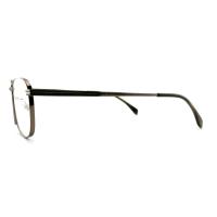 China TF3344 Rectangle Titanium Optical Frame Silver Comfortable Eyewear For Better Vision for sale