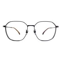 China TF3365 Unisex Titanium Optical Frame Customized Square Lightweight Eyewear for sale