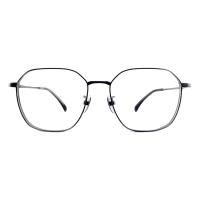 China TF3365 Unisex Titanium Optical Frame Customized Square Lightweight Eyewear for sale