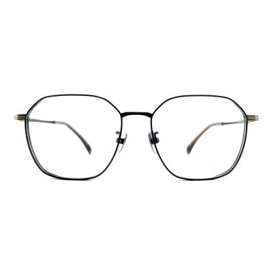 China TF3365 Unisex Titanium Optical Frame Customized Square Lightweight Eyewear for sale