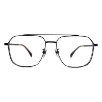 China TF3366 Square Titanium Optical Frame Medium Size Unisex Eyewear Accessory for sale
