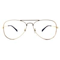 China FM2569 Full Rim Optical Metal Frame Pilot Eyeshape Unisex Glasses Eyewear for sale