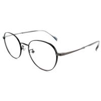 China FM2571 Stainless Optical Eyeglasses Frames , Unisex Full Rim Round Frame for sale