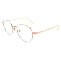 China FM2571 Stainless Optical Eyeglasses Frames , Unisex Full Rim Round Frame for sale