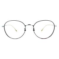 China FM2572 Stainless Full Rim Metal Eyeglasses Frame For Spectacle Eyewear for sale