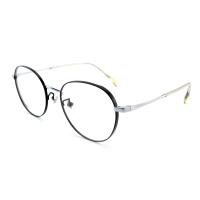 China FM2572 Stainless Full Rim Metal Eyeglasses Frame For Spectacle Eyewear for sale