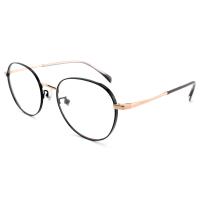China FM2572 Stainless Full Rim Metal Eyeglasses Frame For Spectacle Eyewear for sale