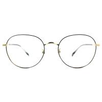 China FM2573 Optical Full Rim Round Spectacle Frame , Metal Unisex Eyewear Frames for sale