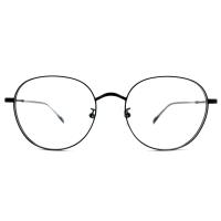China FM2574 Acetate Optical Metal Frame Full Rim Round Customized With Temple for sale