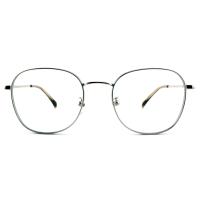 China FM2582 Lightweight Round Metal Glasses Frame , Customized Optical Spectacle Frame for sale