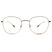 China FM2583 Customized Round Metal Eyeglasses Frames Lightweight Durable Stainless Eyewear for sale