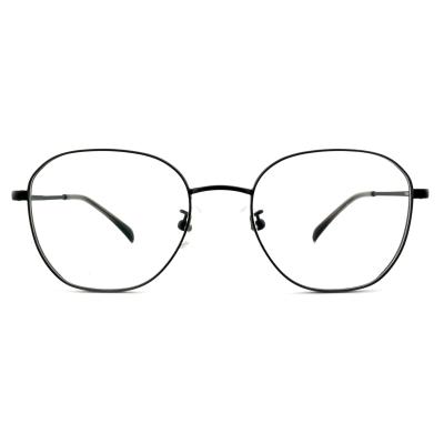 China FM2590 Executive Optical Metal Frame Full Rim Round Customized Eyewear for sale