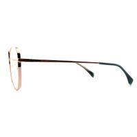 China FM2590 Executive Optical Metal Frame Full Rim Round Customized Eyewear for sale