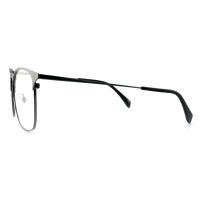 China FM2591 Unisex Optical Metal Frame Square Eyewear Customized With Spring Hinges for sale
