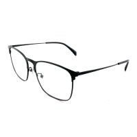 China FM2591 Unisex Optical Metal Frame Square Eyewear Customized With Spring Hinges for sale