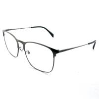 China FM2591 Unisex Optical Metal Frame Square Eyewear Customized With Spring Hinges for sale