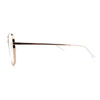 China FM2593 Customized Optical Metal Frame Lightweight Durable Unisex Round Eyewear for sale