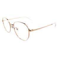 China FM2593 Customized Optical Metal Frame Lightweight Durable Unisex Round Eyewear for sale