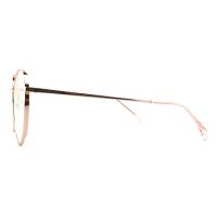 China FM2597 Durable Lightweight Metal Spectacles Frames Unisex Optical Round Eyewear for sale