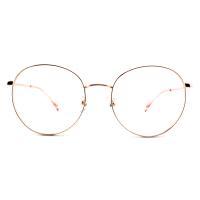China FM2597 Durable Lightweight Metal Spectacles Frames Unisex Optical Round Eyewear for sale