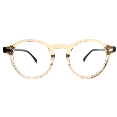 China FP2615 Unisex Acetate Optical Frame Lightweight Customized Prescription Eyewear for sale