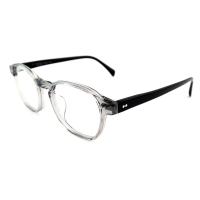 China FP2616 Trendy Acetate Optical Frame Unisex Full Rim Round Customized Color for sale