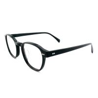 China FP2668 Unisex Acetate Optical Frame Square Fashionable Vision Correction for sale