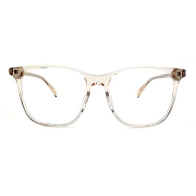 China FP2675 Elegant Acetate Optical Frame Unisex Rectangle Eyeglass Customized for sale