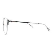 China FP2714 Fashionable Acetate And Metal Eyeglasses , Round Unisex Full Frame Spectacles for sale